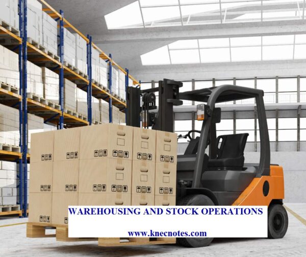 Warehousing Operations and Stock Control notes - KNEC - KNEC notes and ...