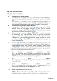 Topic 3: Electrical Power Supply - KNEC notes and Revision materials